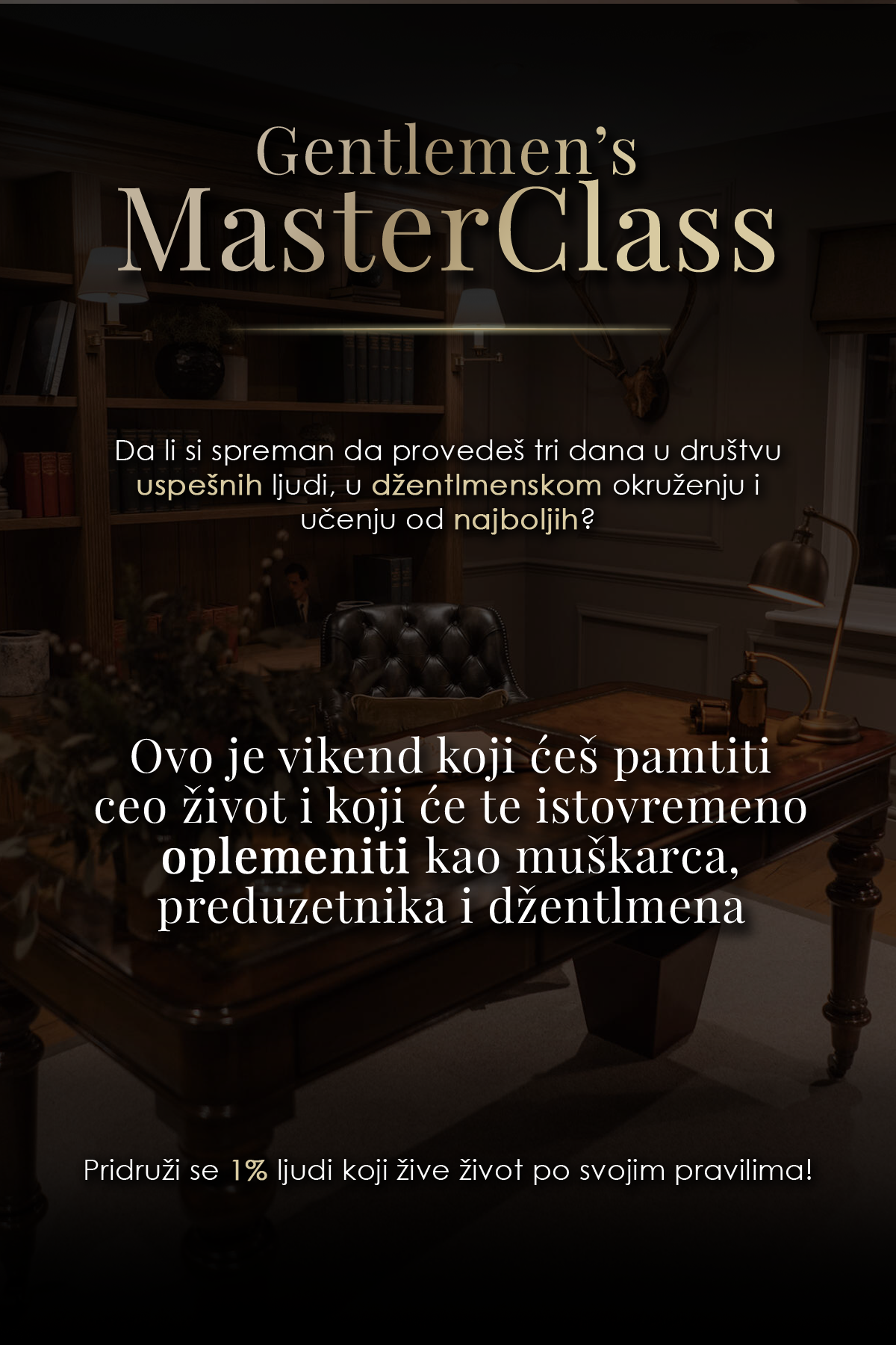 MasterClass - Dobrodošli